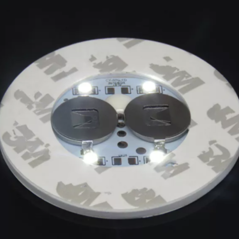 Buy Wholesale China Led Bottle Drink Coasters Light With Adhesive ...