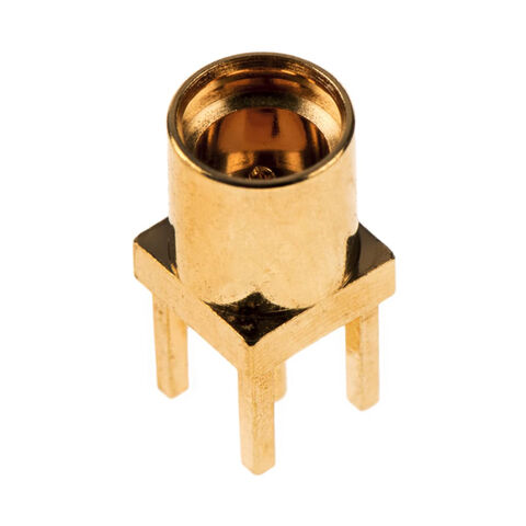 Buy Wholesale China 50 ω Impedance Straight Gold Plated Mmcx Connector ...