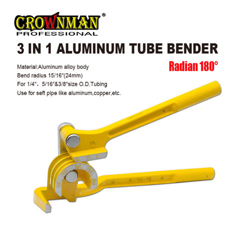 Buy Wholesale China Crownman 3 In 1 Aluminum Tube Bender & Tube Bender ...