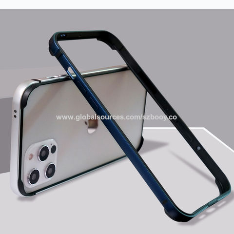 Tpu And Metal Frame Case For Iphone 12mini 12 Pro 12pro Max Aluminum ...