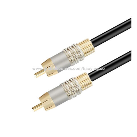 Buy Wholesale China Rca Cable For Cctv Male To Male Rca Audio Stereo ...