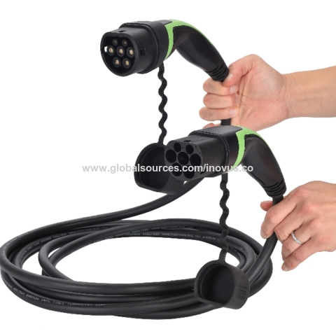 Buy Wholesale China Type 2 To Type 2 32a 7kw 1 Phase 5m Ev Charging ...