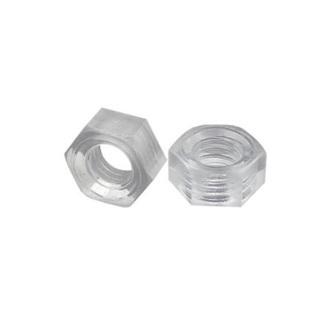 Buy Wholesale China Bolt Nuts Acrylic Nut Hexagonal Nut Transparent Pc ...