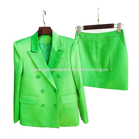 Buy Wholesale China Women's Suits Designer Runway Suit Set Women's ...