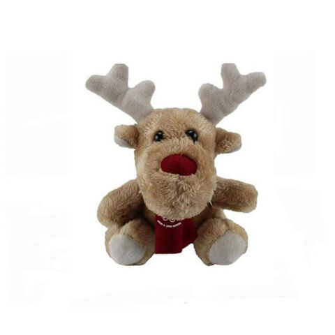 Buy Wholesale China Holiday Plush Toys,christmas Reindeer Figurine Cool ...