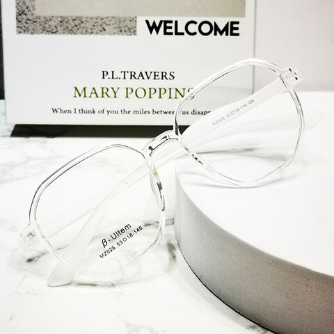 Buy Wholesale China Unisex Plastic Optical Frames,transparent Clear ...