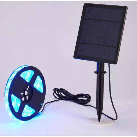 Buy Wholesale China Outdoor Solar Smart Led Light Solar Light Strip 5m ...