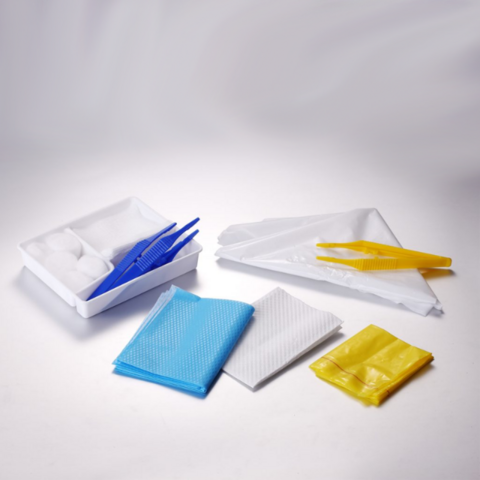 Buy Wholesale China Sterile Wound Basic Dressing Set & Disposable ...