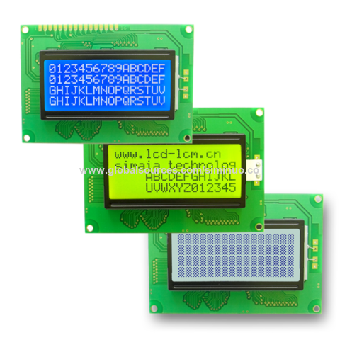 1604 English Japanese Font Lcd 1604 Dot Matrix Display Blue 5v ...