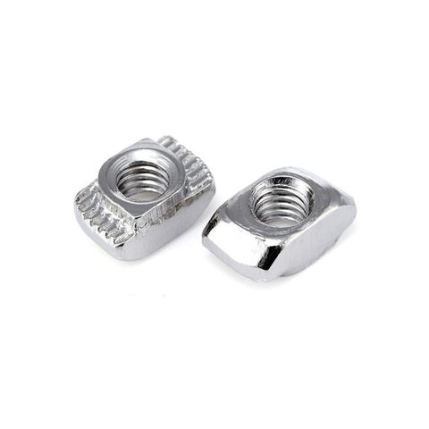 Series M3 M4 M5 M6 M8 Hammer Head T Nut Drop In Fasten Connector Slide ...