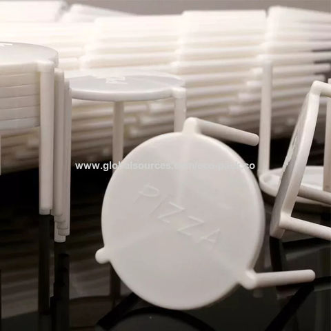 Buy Wholesale China Disposable Pizza Saver Stand White Plastic Tripod ...