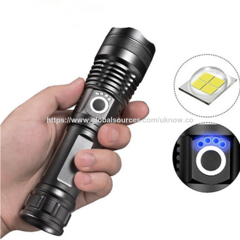 Buy Wholesale China Flashlights, Telescopic Aluminum Alloy Flashlight ...