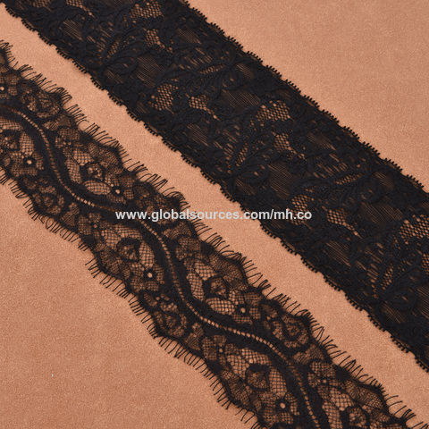 Buy Wholesale China Custom Elastic Lace Trim Elastic Lingerie Lace Trim ...