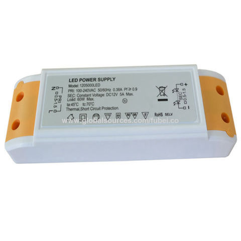 Buy Wholesale China Outdoor Led Power Supply Driver 12vdc 5a 60w Led ...