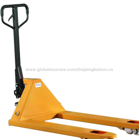 Buy Wholesale China Yellow Control Lift Truck, 3 Ton Pu Wheel ,fork ...