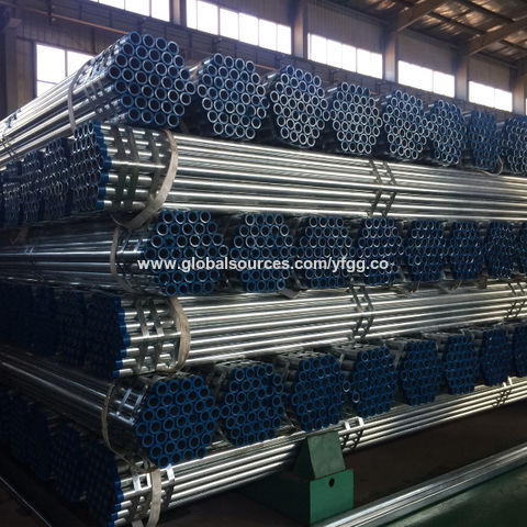 Buy Wholesale China Welded Hot Dipped Galvanized Steel Pipes In Length ...