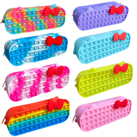 Buy Wholesale China Silicone Pop It Toys Pencil Case Fidget Toys ...