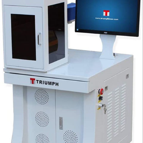 Buy Wholesale China Triumph 50w Raycus Fiber Laser Marking Deep ...