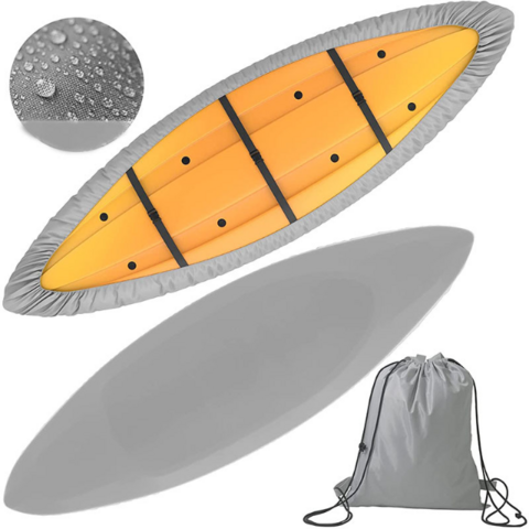 Waterproof Kayak Cover Canoe Storage Dust Sunblock Cover For Fishing ...