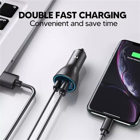 Buy Wholesale China Multifunction Charger 58.5w Qc3.0 Smart Led 2 Port ...