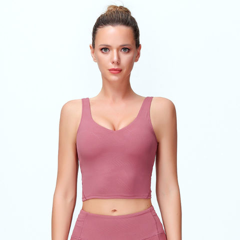 Buy China Wholesale Smart Bra Athletic Fitness Yoga Bra Workout Strappy ...