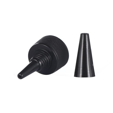 18/410 20/410 24/410 Black Natural Plastic Long Nozzle Dropper Cap $0. ...