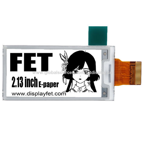 Buy Wholesale China Fet 2.13 Inch E-ink Electronic 250x122 Ssd1675 B/w/r 3-color Epd Epaper ...