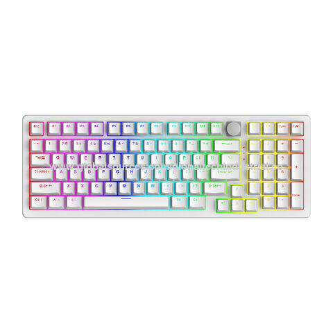 Buy Wholesale China Gk-898: 98 Keys Tri-mode Mechanical Keyboard With ...