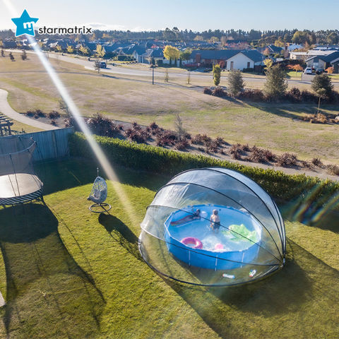 Buy Wholesale China Starmatrix Above Ground Pool Dome & Pool Dome at ...