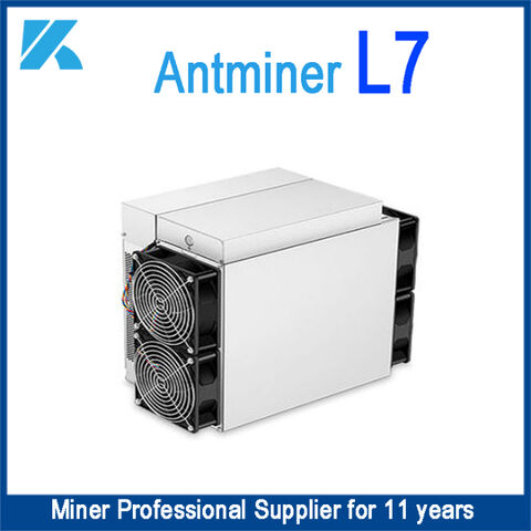 Buy Wholesale China Psu Miners Antminer L7 3425w New Bitmain Antminer ...