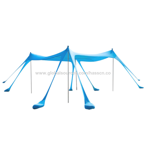 Buy Wholesale China Upf50+ Anti-wind Beach Tent With Sandproof Private ...