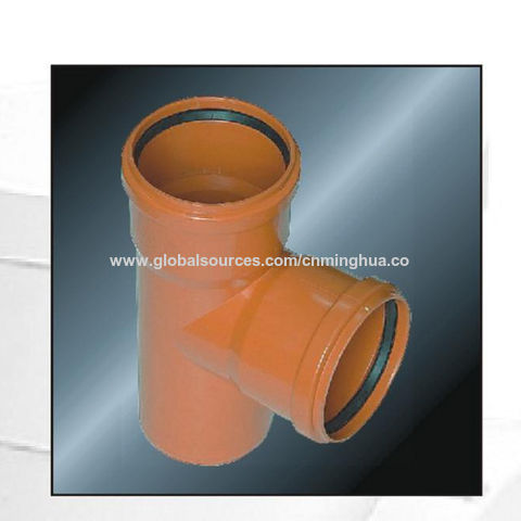 Buy Wholesale China Pvc Pipe Fitting Tee With Rubber Insert Pipe ...
