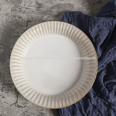 Buy Wholesale China Ceramic Deep Plate At Cheap Price Round Dessert ...