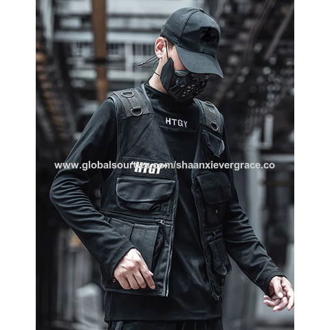 2022 New Arrival Tactical Vest Customized Tech Wear Multi-pockets ...