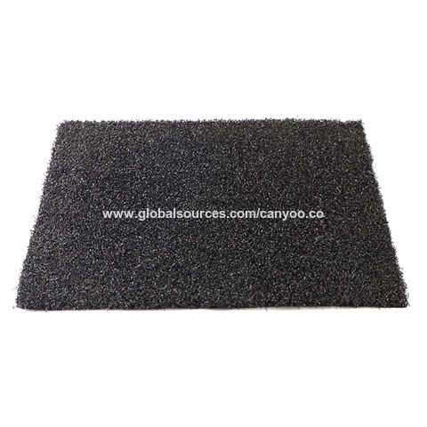 Buy Wholesale China Black Artificial Grass For Car Mat & Black Curly ...