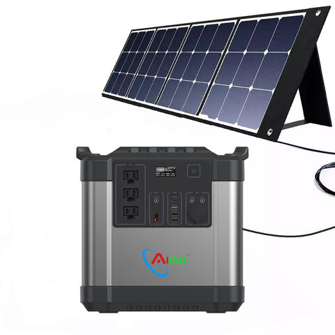 Buy Wholesale China Portable Generator 2kw Solar System Off Grid Solar ...