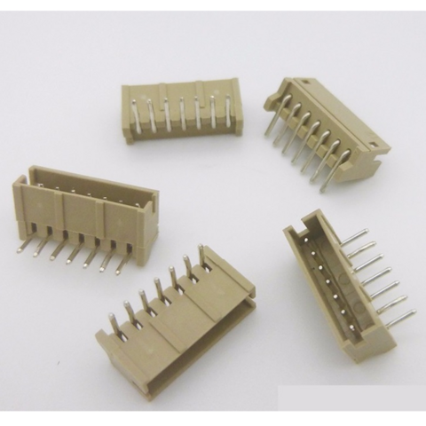 Buy Wholesale China Wafer Connector Standard Pitch 2.54mm 1x5 Pin Right Angle Smt Pcb Mount High ...