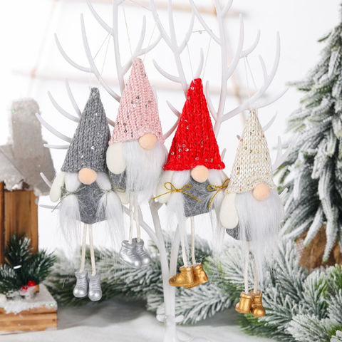 Buy Wholesale China Fabrics Sequin Faceless Hanging Dolls Decorations ...