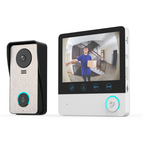 Buy Wholesale China 7" Audio Intercom System Video Doorphone Touch ...