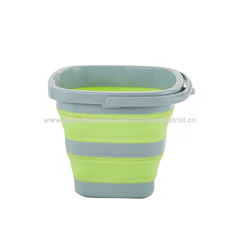 Foldable Pail Portable Picnic Travel Outdoor Fishing Bucket Water ...