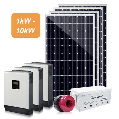 Buy Wholesale China Outdoor 10kw Off Grid Solar Power System With Solar ...