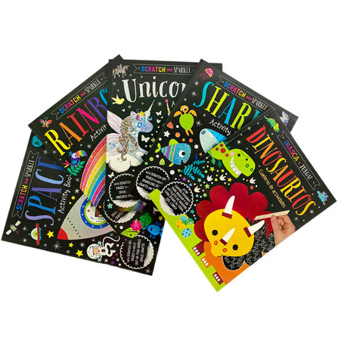 Buy Wholesale China Custom Magic Kids Diy Activity Scratch Off Card ...