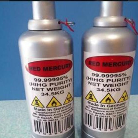 Buy Wholesale Canada Cheap Red Liquid Mercury 99.999% / Factory Price ...