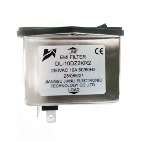 Iec-inlet Emi Filters With Fuse Switch Or Socket 1a - 10a - China ...