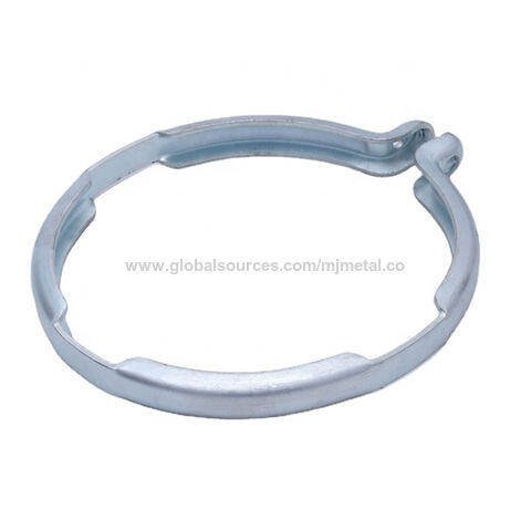 Buy Wholesale China Customized Stamped Metal Brackets With Blue Zinc ...