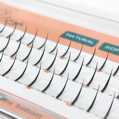 Buy Wholesale China A/m Shape Lashes Cluster Machine Made Individual ...