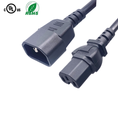 Buy Wholesale China 10a 250v 18/16/14awg Power Extension Cable Iec320 ...