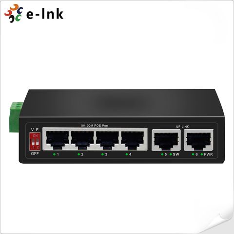 Buy Wholesale China Power Over Ethernet Switch 4-port 10/100base-t Poe ...