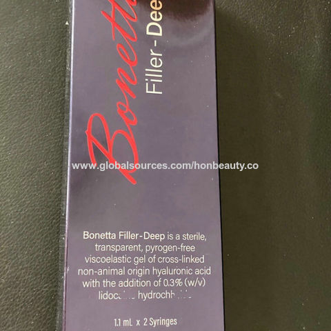 Buy Wholesale China Hyaluronic Acid Bonetta 2.2 Ml Dermal Filler Deep ...