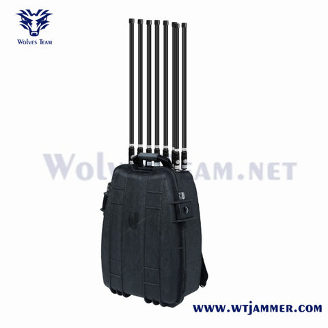 Buy Wholesale China Military Backpack Jammer 200m Gps Wifi5.8g Cell ...
